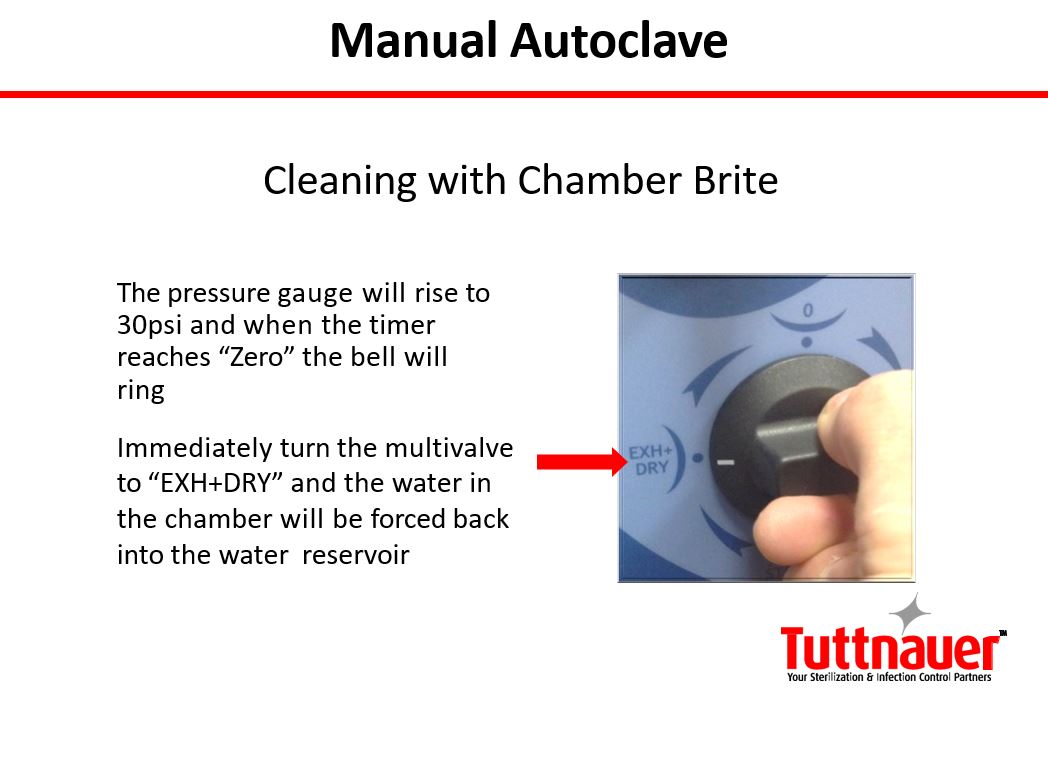 How to Clean with Chamberbrite – Tuttnauer