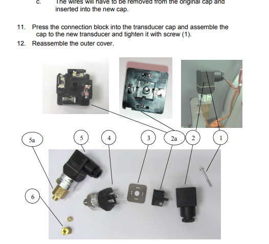 How to replace the Pressure Transducer – Tuttnauer