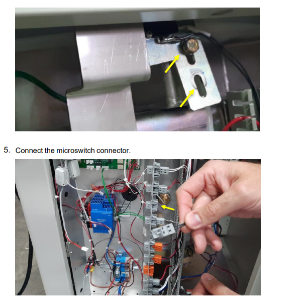 How to replace the Door Microswitch – Tuttnauer
